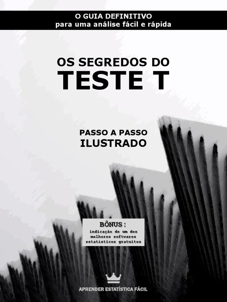 Ebook - Teste T de Student | PDF | Teste T de Student | Estatísticas