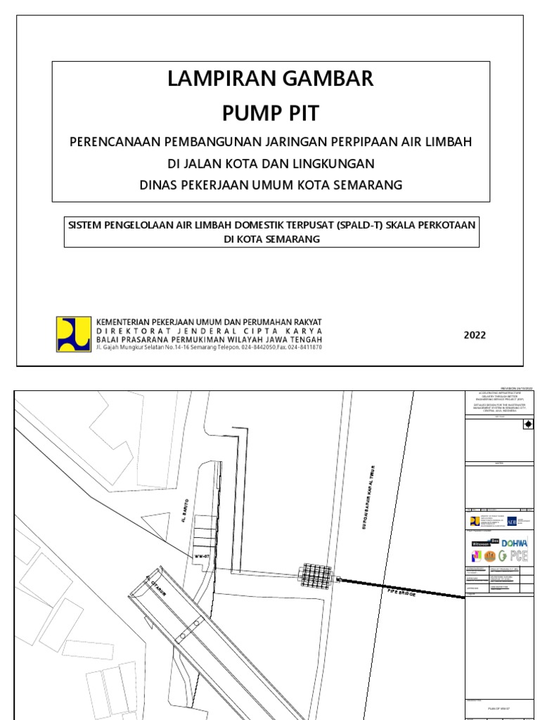 L2 B. Gambar Pump Pit Cover v4 | PDF | Civil Engineering | Gas Technologies
