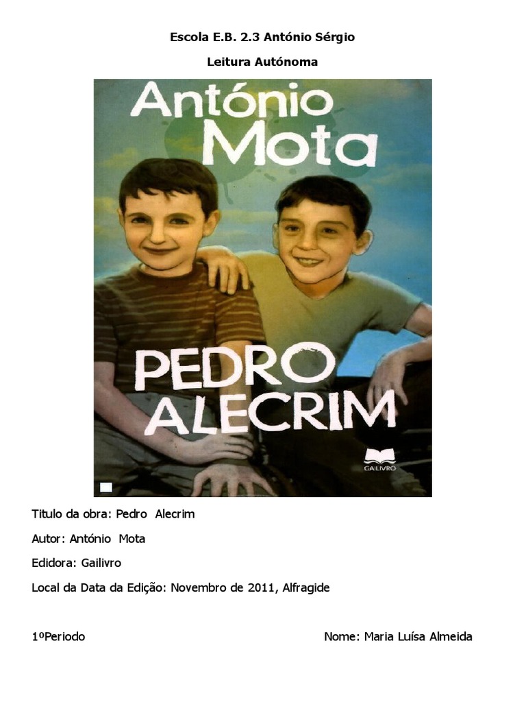 Resumo de "Pedro Alecrim | PDF