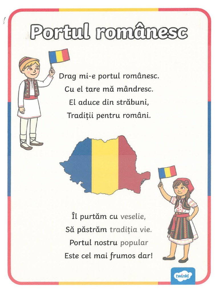 poezie Portul românesc | PDF
