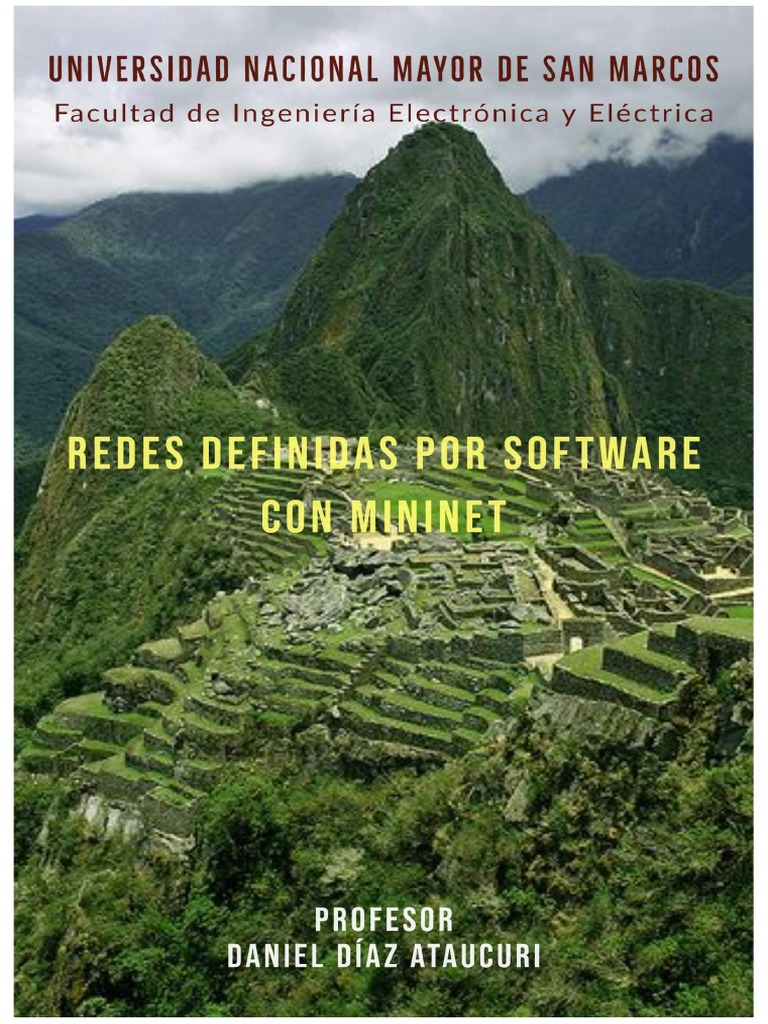Libro de Simulación-Redes Definida Por Software Con Mininet | PDF | Red ...