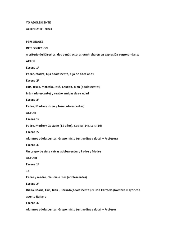 Yo Adolescente | PDF | Amor