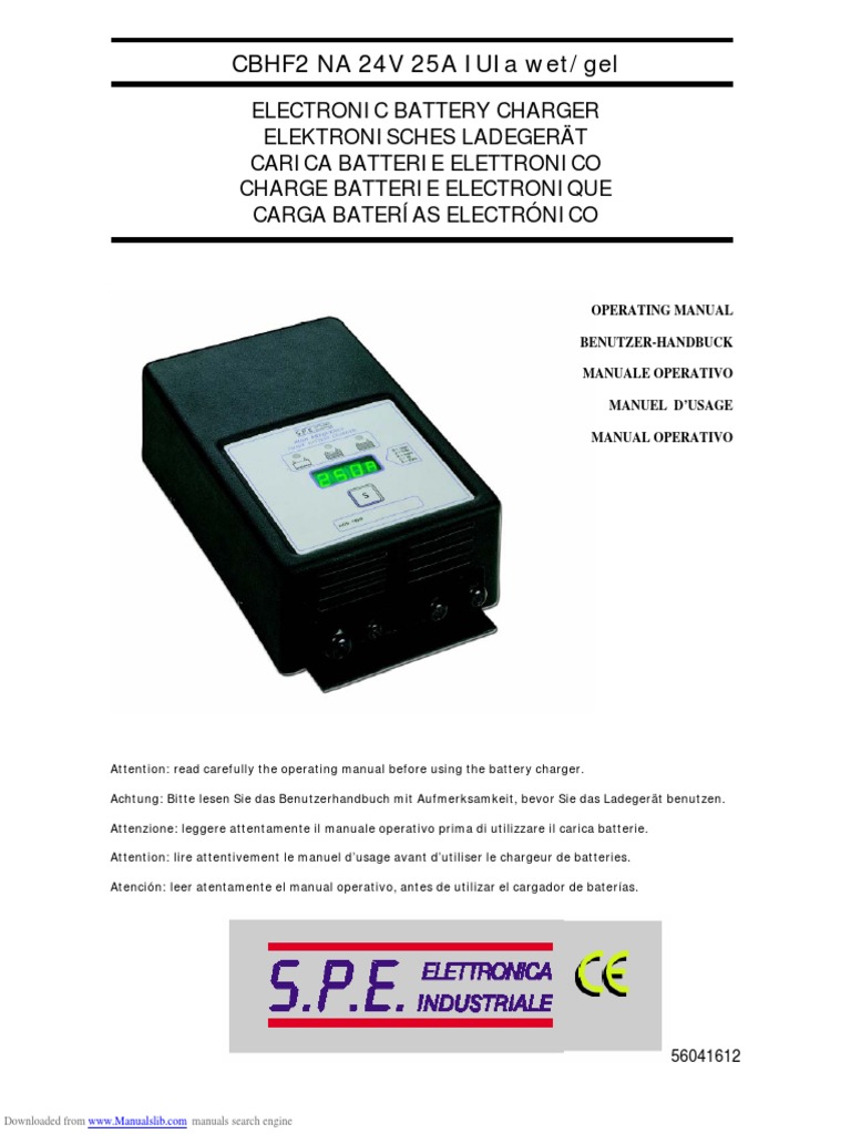 cbhf2 Na | PDF | Battery Charger | Energy Technology