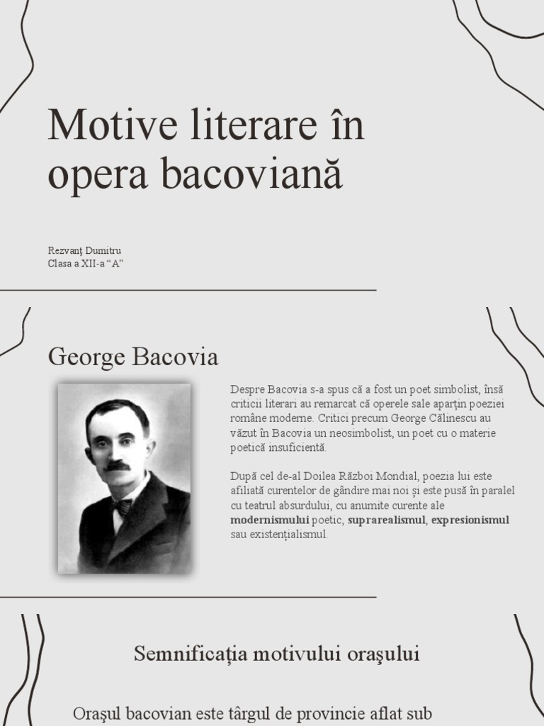 Proiect Limba Romana (Dumitru) | PDF