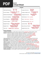 Econ 1014 Exam 2 Cheat Sheet | PDF | Economics | Economies