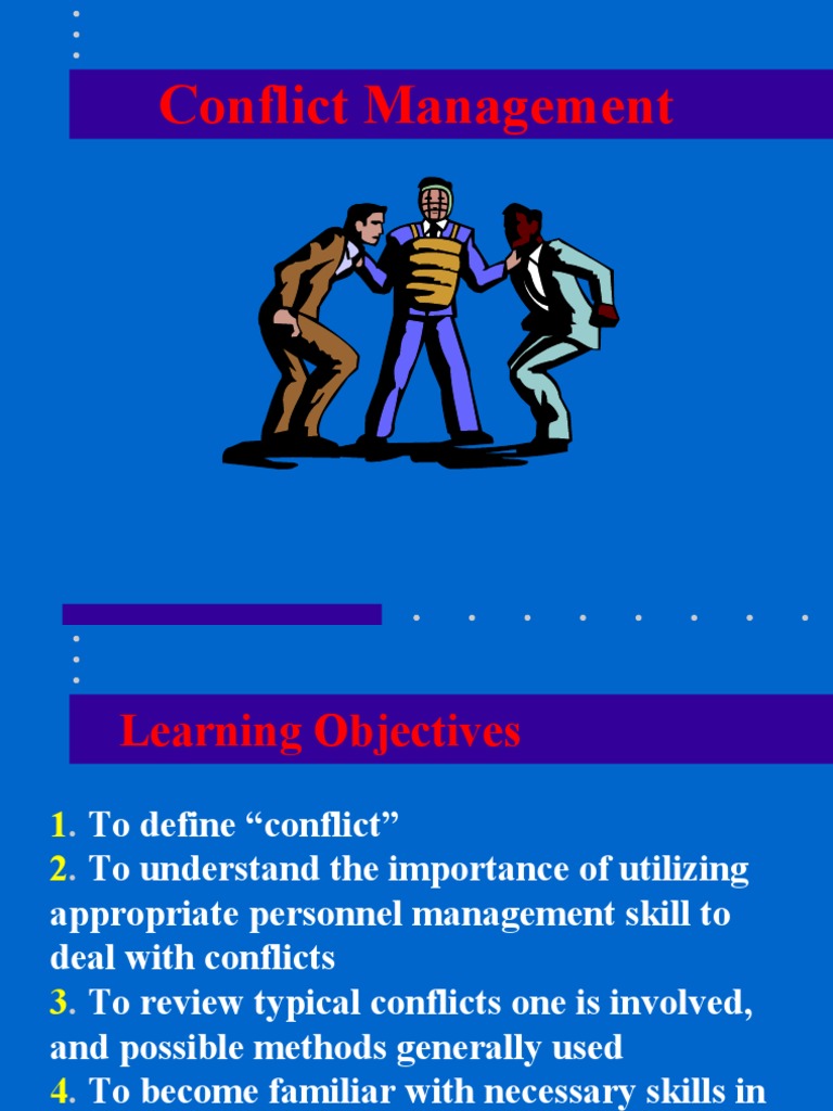 MATERI5 Conflict Manajemen-1 | PDF | Conflict Resolution | Behavioural Sciences