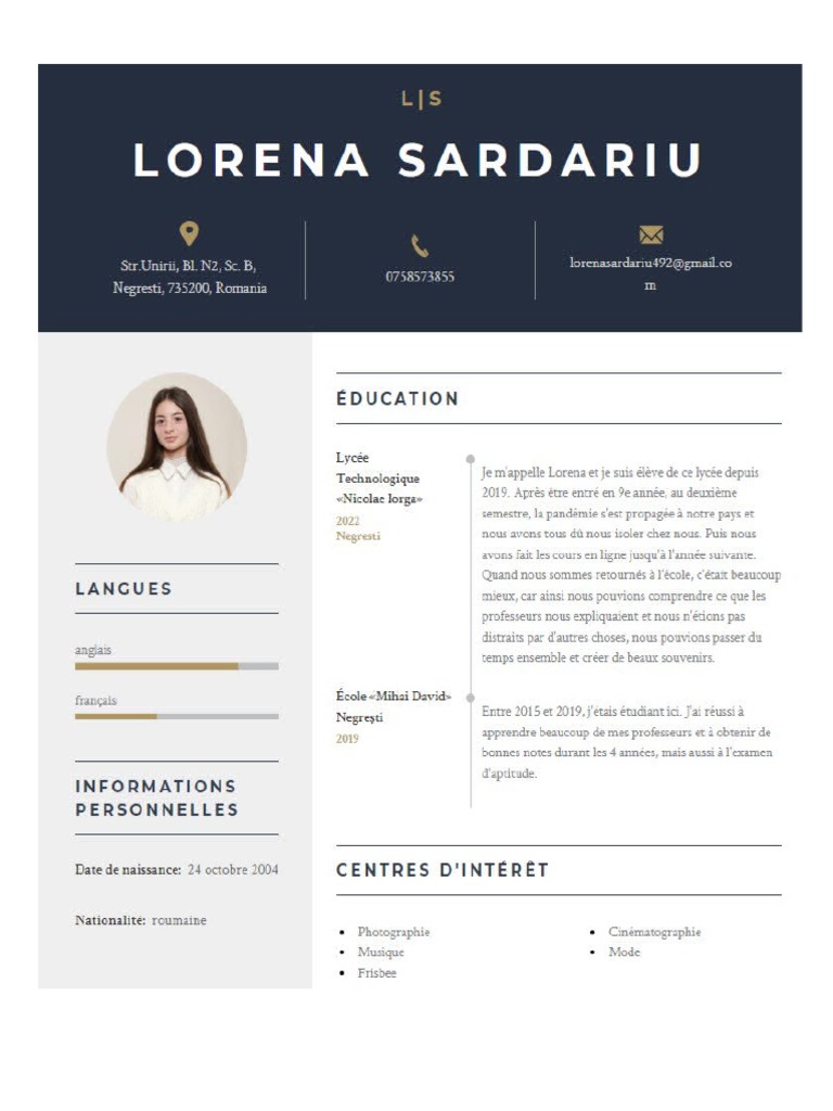 CV Lorena | PDF