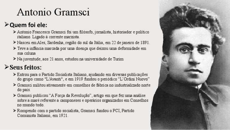 Vida e Legado de Antonio Gramsci | PDF | Política