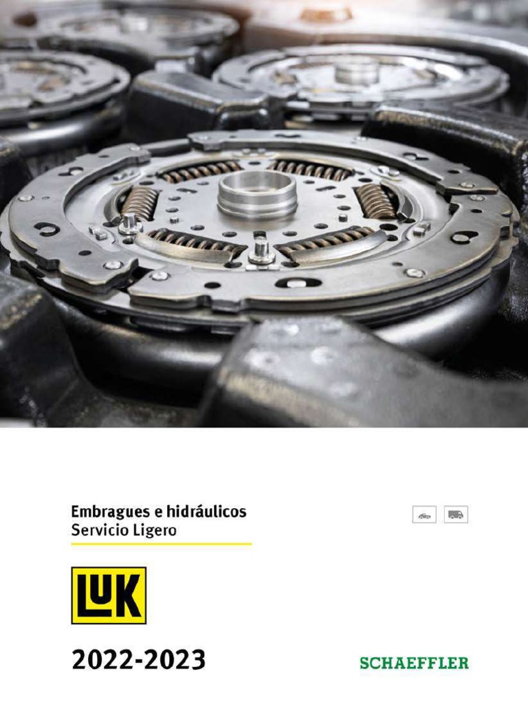 Catalogo Kit Clutch LUK 2022 | PDF