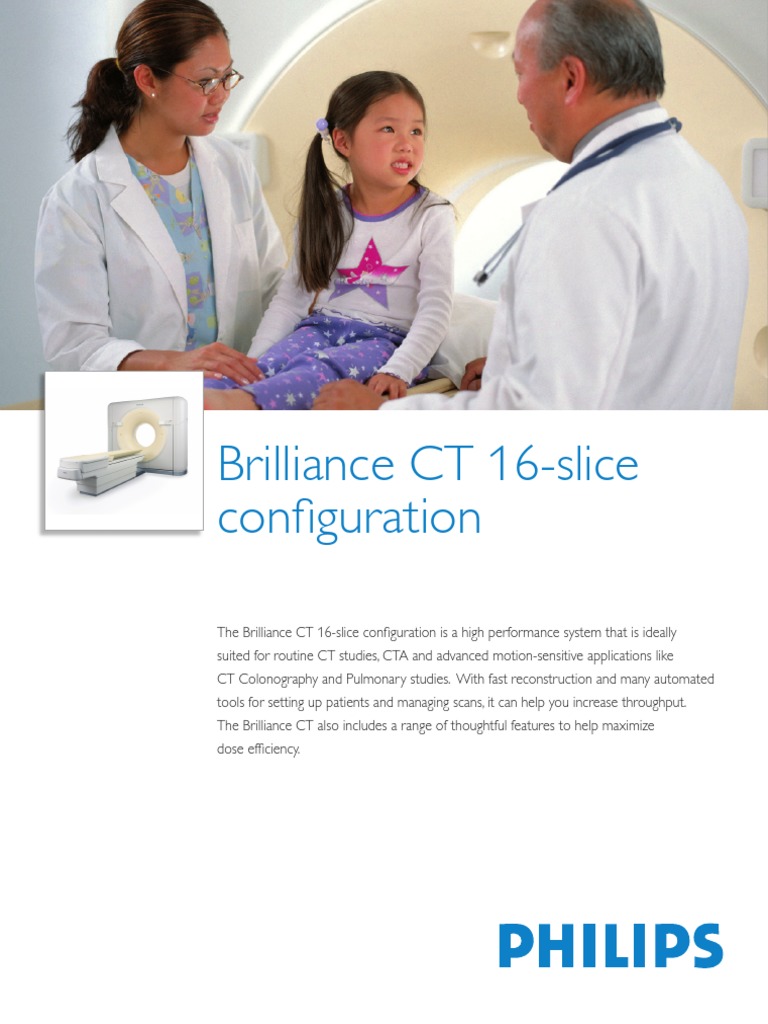 Philips Brilliance CT Scanner | PDF | Ct Scan | Medical Imaging