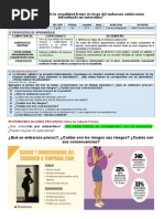 Ficha de Trabajo 3 EDA 4 DPCC | PDF | El embarazo | Adolescencia