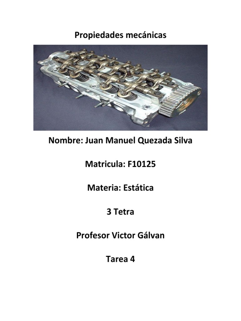 Tarea # 4 Estatica | PDF