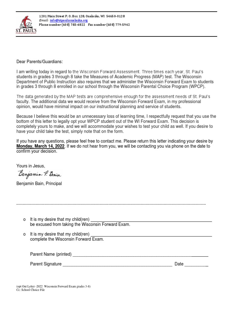 WI Forward Exam 2022 | PDF