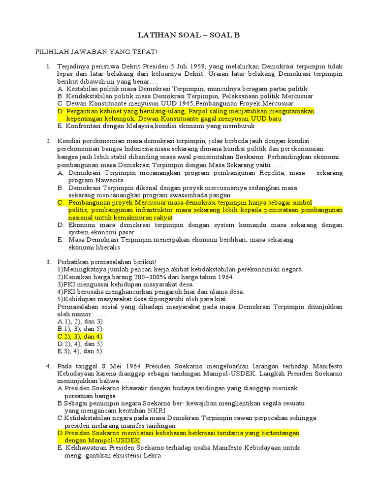Latso Sejarah Indo 2 | PDF