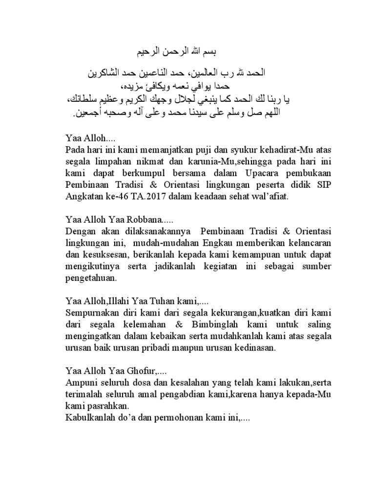 Doa Bintra | PDF | Karier & Perkembangan | Gaya Hidup