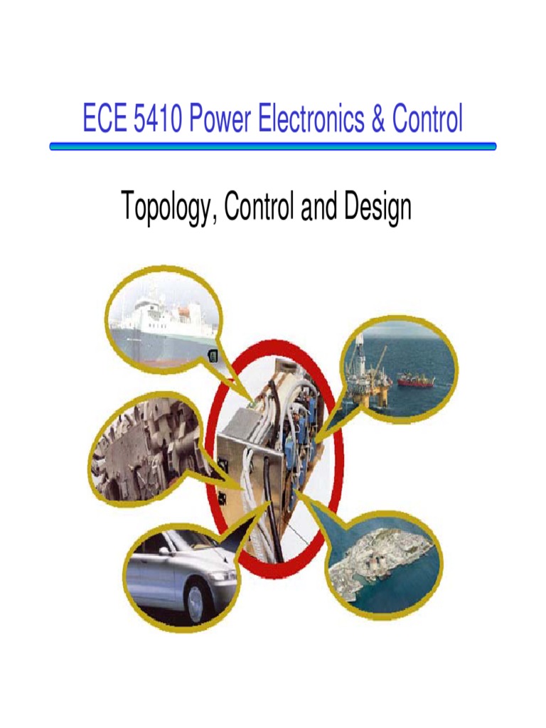 ECE 5410 Lecture 1 | PDF | Power Electronics | Rectifier