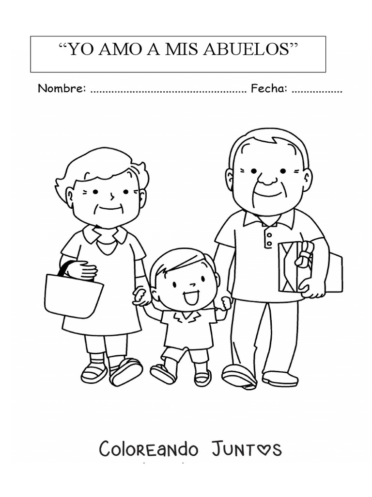 Yo Amo A Mis Abuelos | PDF