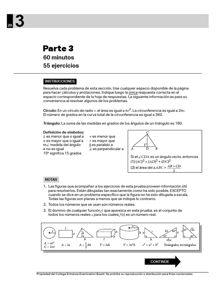 Solucion Prueba Usfq | PDF | Triángulo | Volumen
