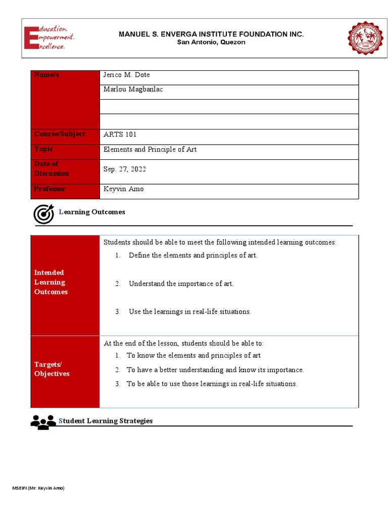 Module (Elements and Principle of Art) | PDF | Cognition | Optics