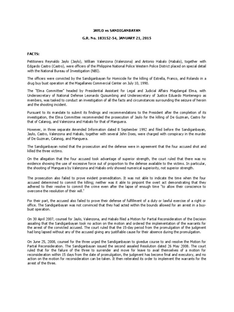 Sandiganbayan Conviction Upheld | PDF | Judgment (Law) | Standing (Law)