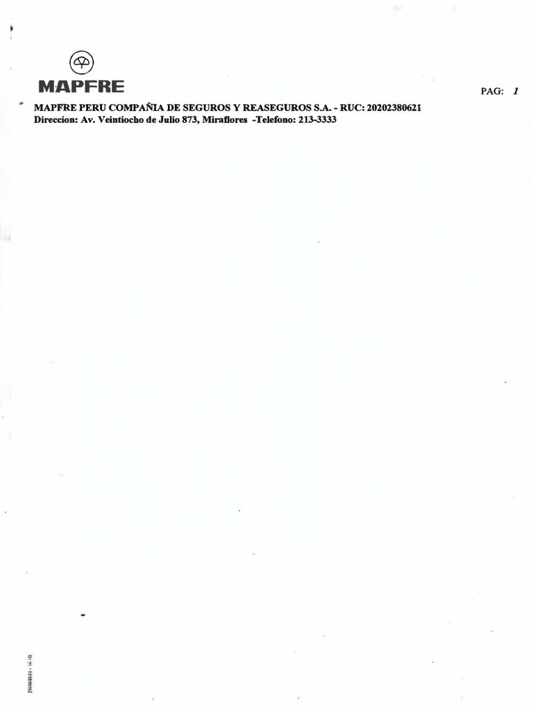 Seguro Trec | PDF | Póliza de seguros | Servicios financieros