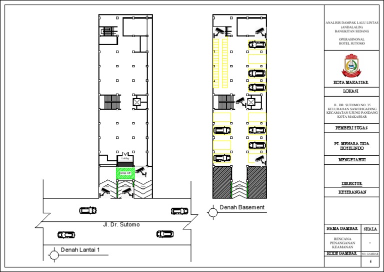 Denah Basement: Kota Makassar | PDF