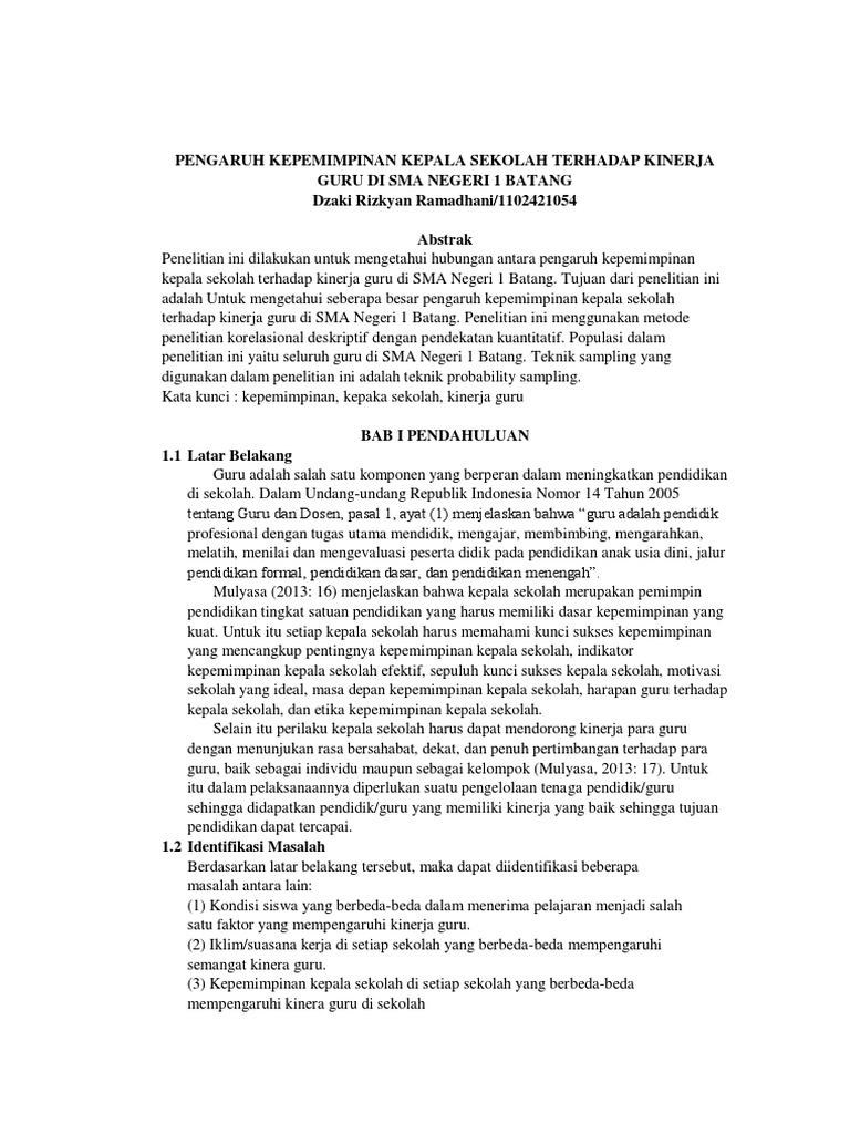 UAS MPK Proposal - Dzaki Rizkyan Ramadhani - 1102421054 - 4 | PDF