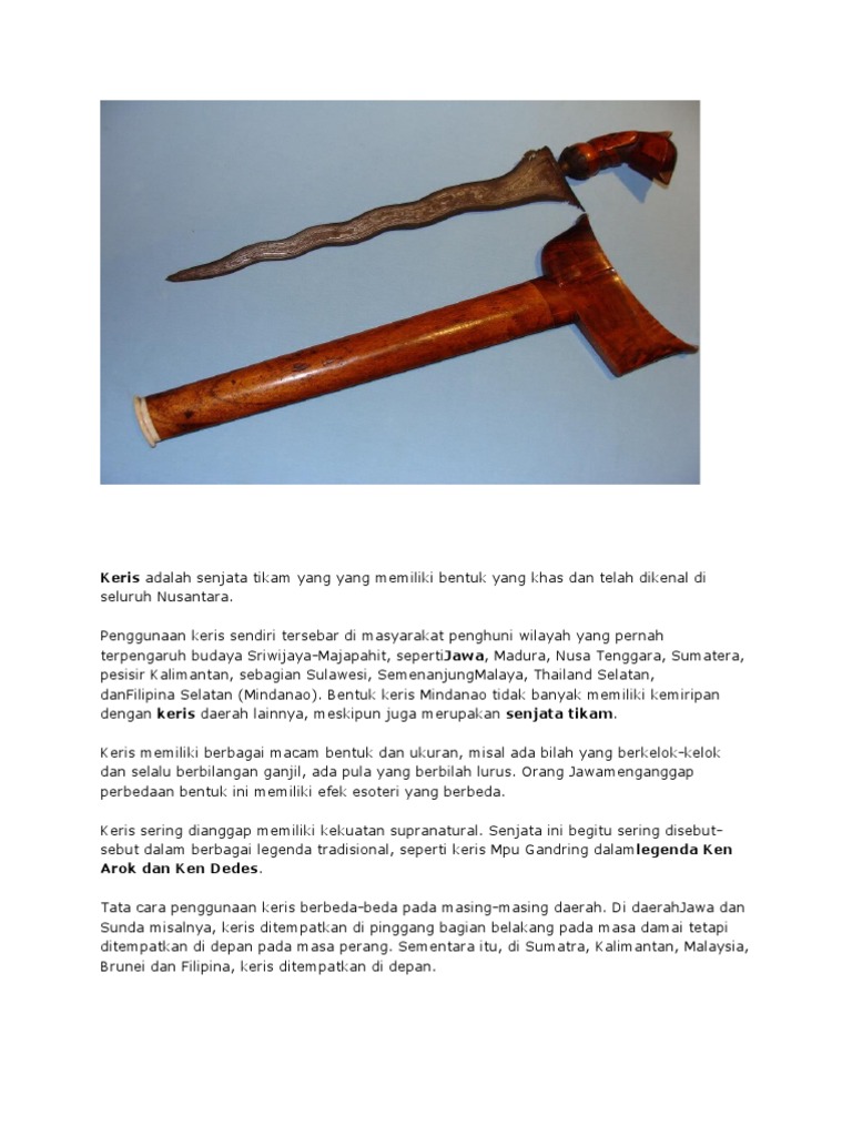 Keris Jawa | PDF