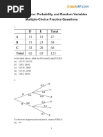 AP Statistics Unit 2 Practice Test | PDF | Errors And Residuals ...