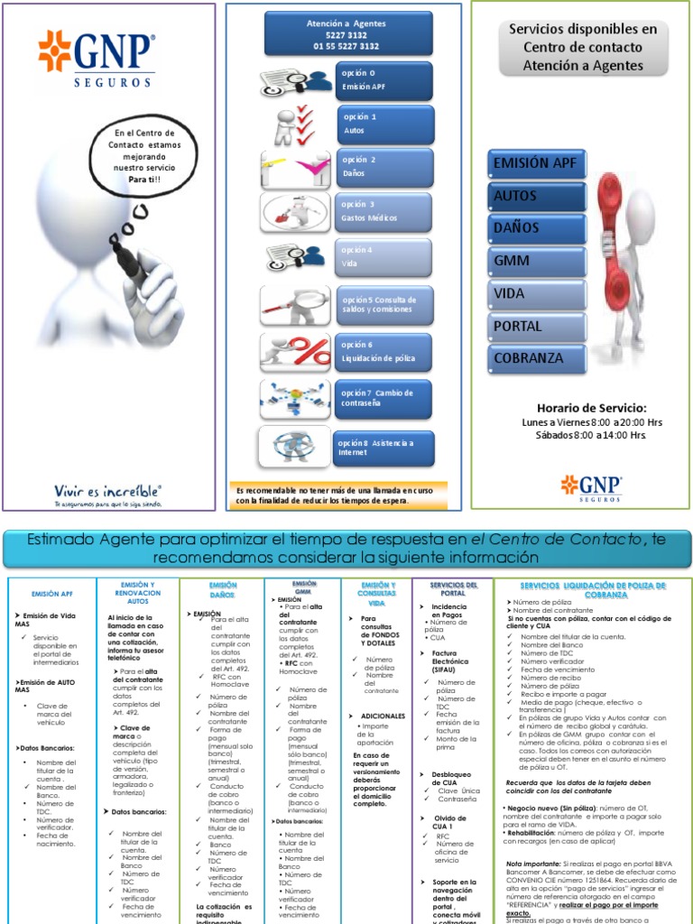 Tríptico | PDF | Bancos | Póliza de seguros