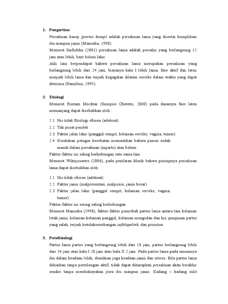 LP Partus Lama | PDF