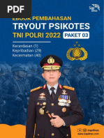 Contoh Soal Tes PMK Polri 2024 | PDF | Karier & Perkembangan