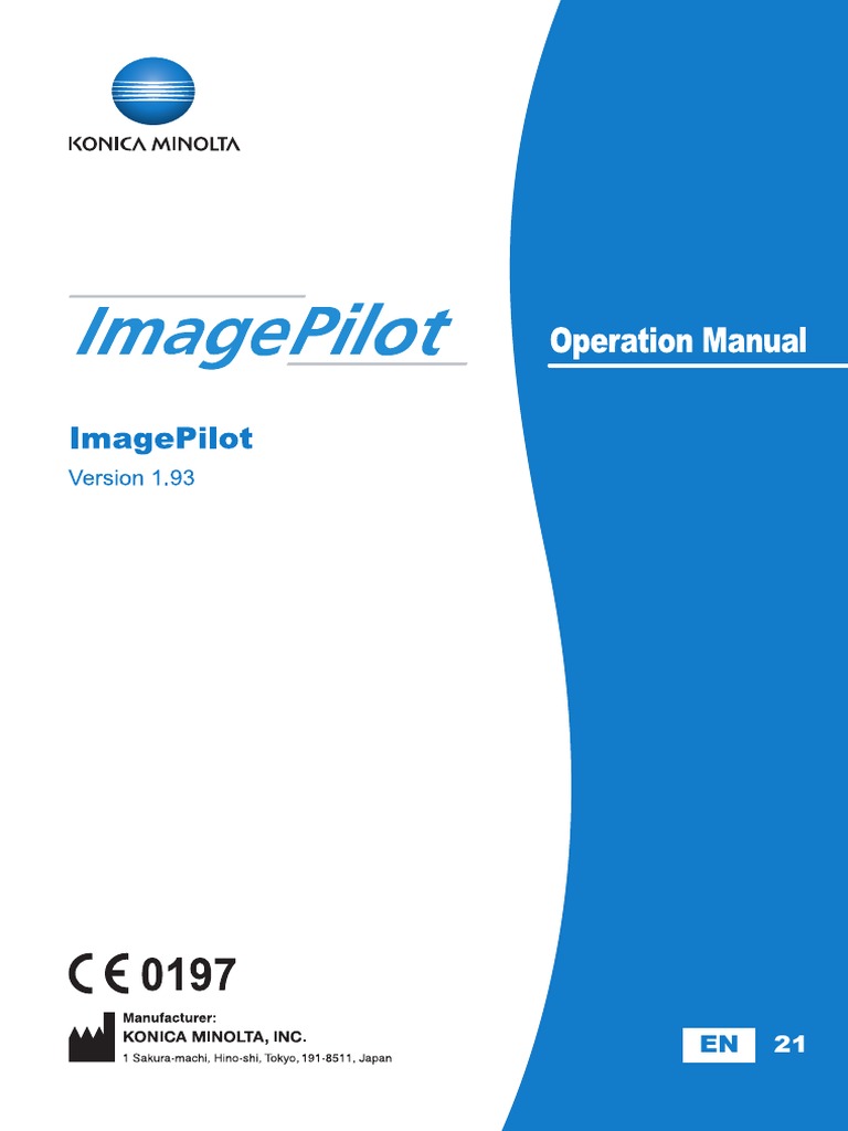 Imagepilot v193 Operation Manual Eifu en 21-0-0 | PDF | Medical Imaging ...