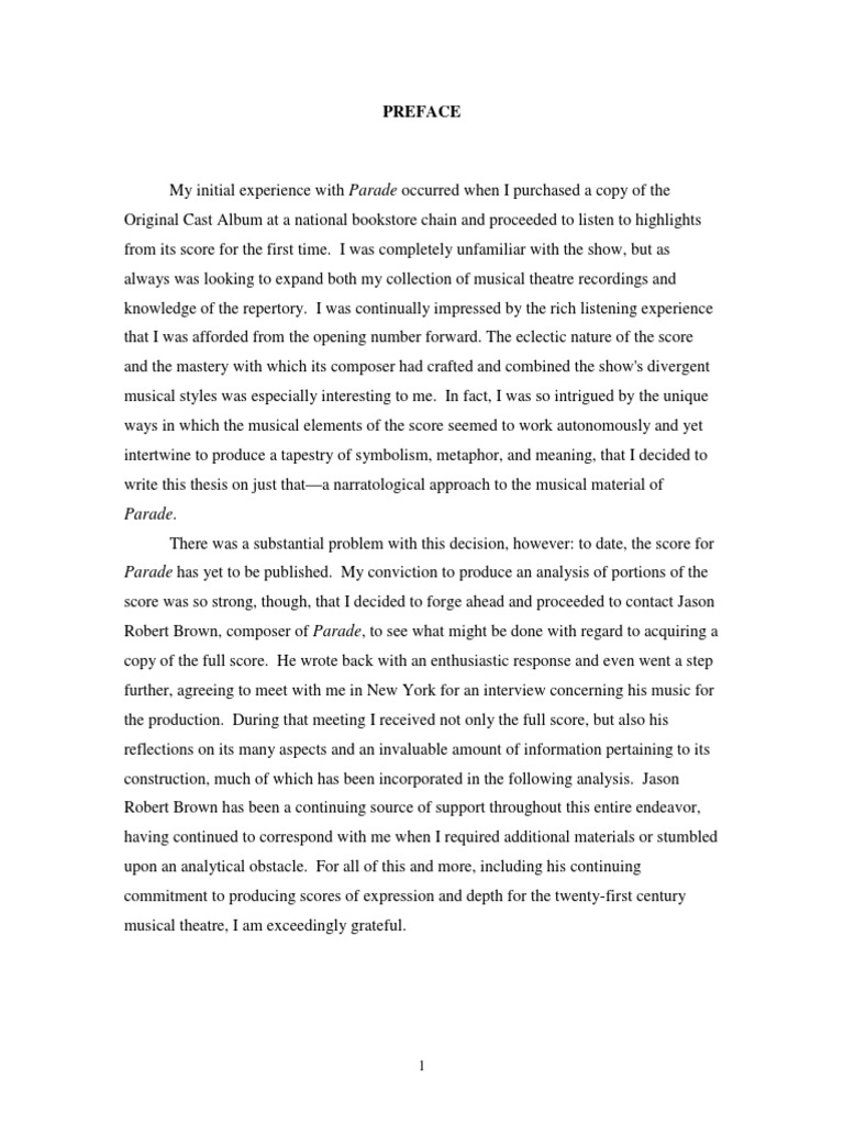 Parade | PDF | Narrative