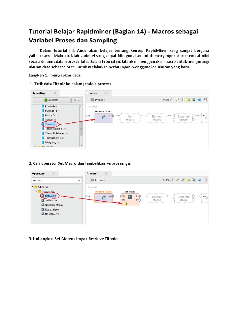 Tutorial Rapidminer - 5 | PDF