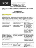 Element 3 Afgt - Smithathomas - s287949 | PDF | Educational Assessment ...