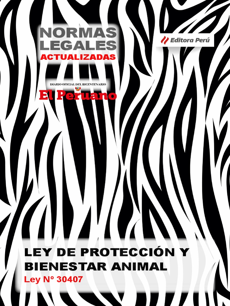 Ley de Protección y Bienestar Animal | PDF | Bienestar de los animales | Fauna