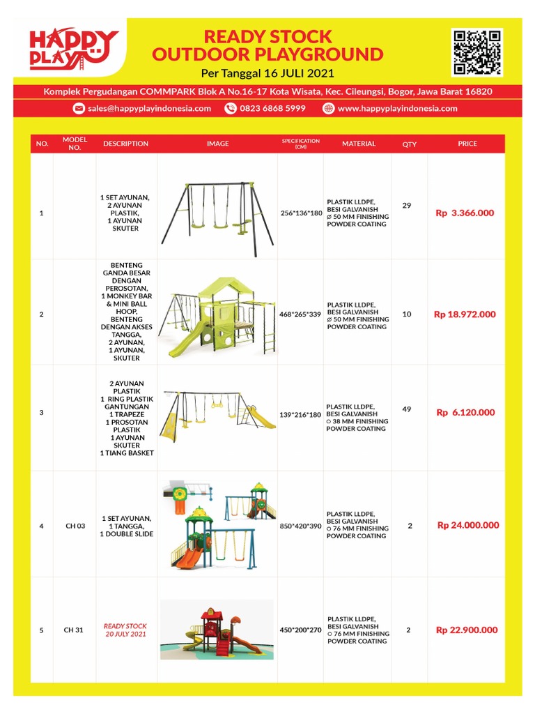 Catalog - Outdoor PLAYGROUND Lokal | PDF