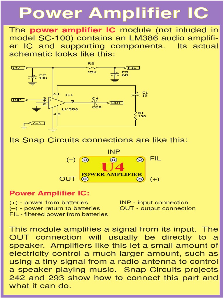 Space War IC Power Amplifier IC | Download Free PDF | Amplifier | Radio