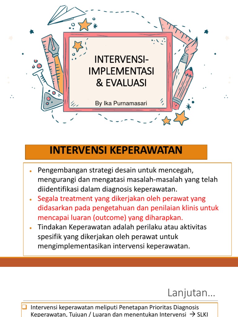 Intervensi Sampai Evaluasi | PDF