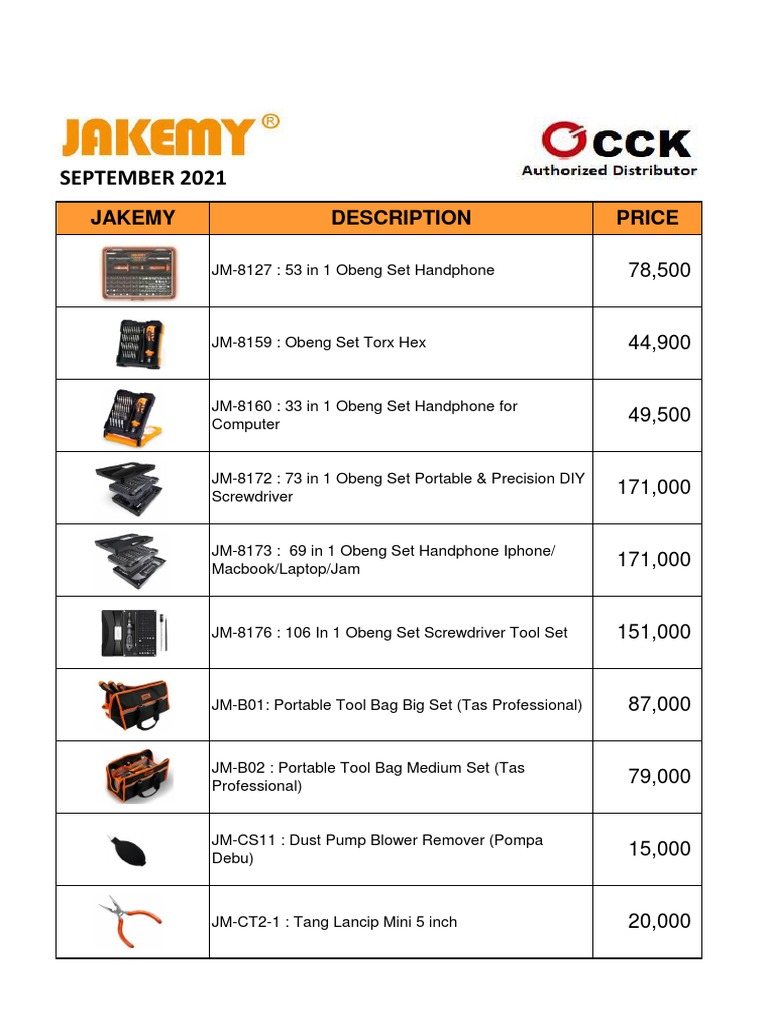 Jakemy September 2021 | PDF | Soldering | Mobile Phones