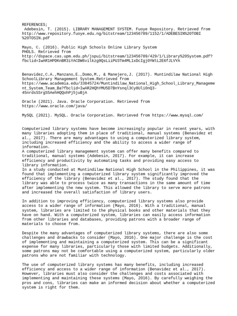 Y | PDF | Libraries | My Sql