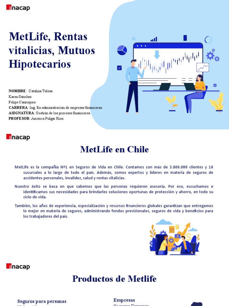 Presentacion Metlife | PDF | Seguro | Pensión