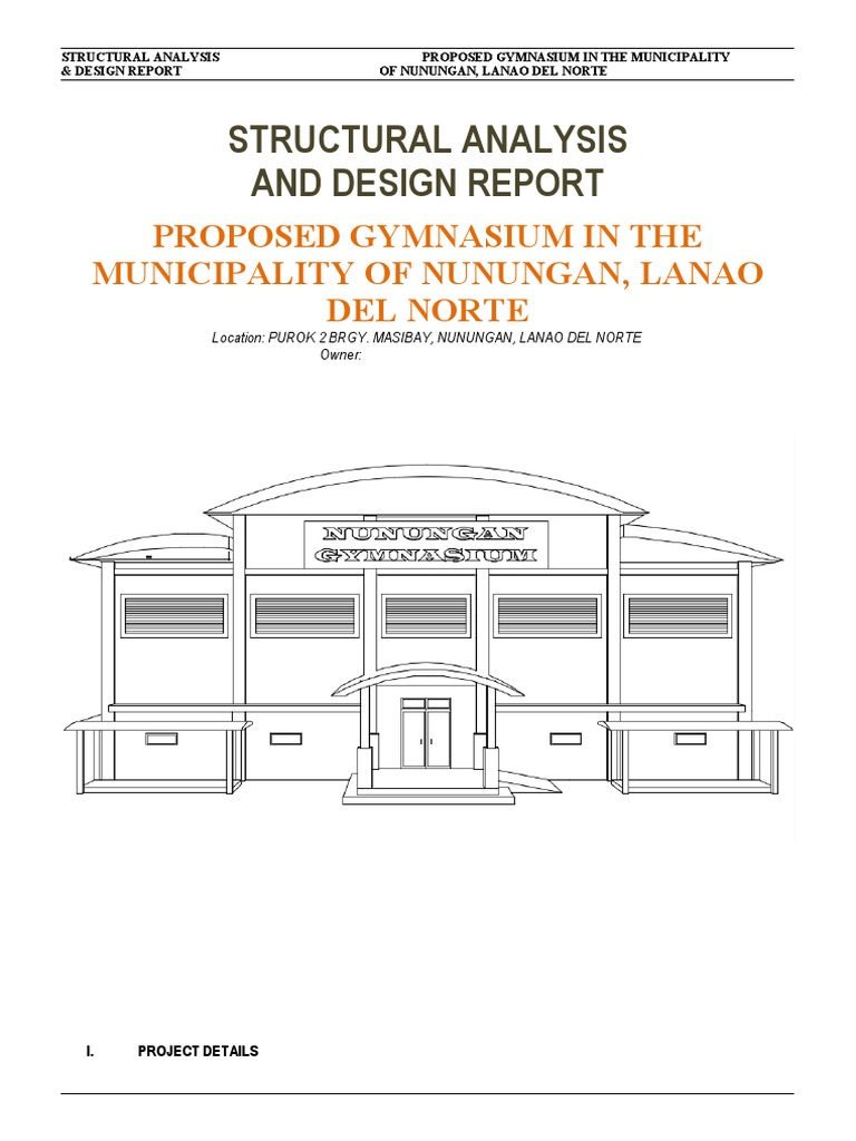 Structural Calculation Template | PDF | Structural Steel | Structural ...
