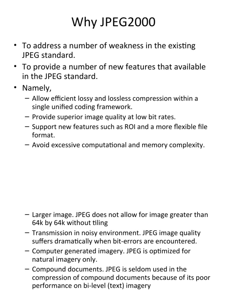Jpeg 2000 | PDF | Data Compression | Digital Technology Jpeg 2000 | PDF | Data Compression | Digital Technology