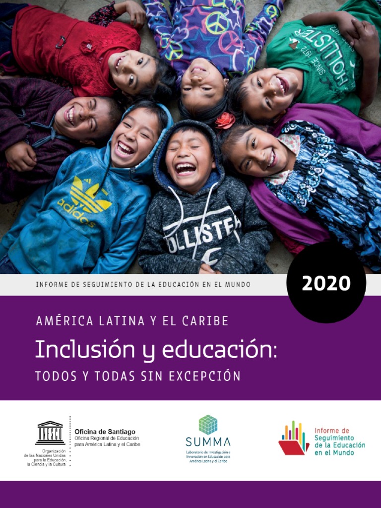 Informe de Seguimiento de La Educación en El Mundo, 2020, América ...