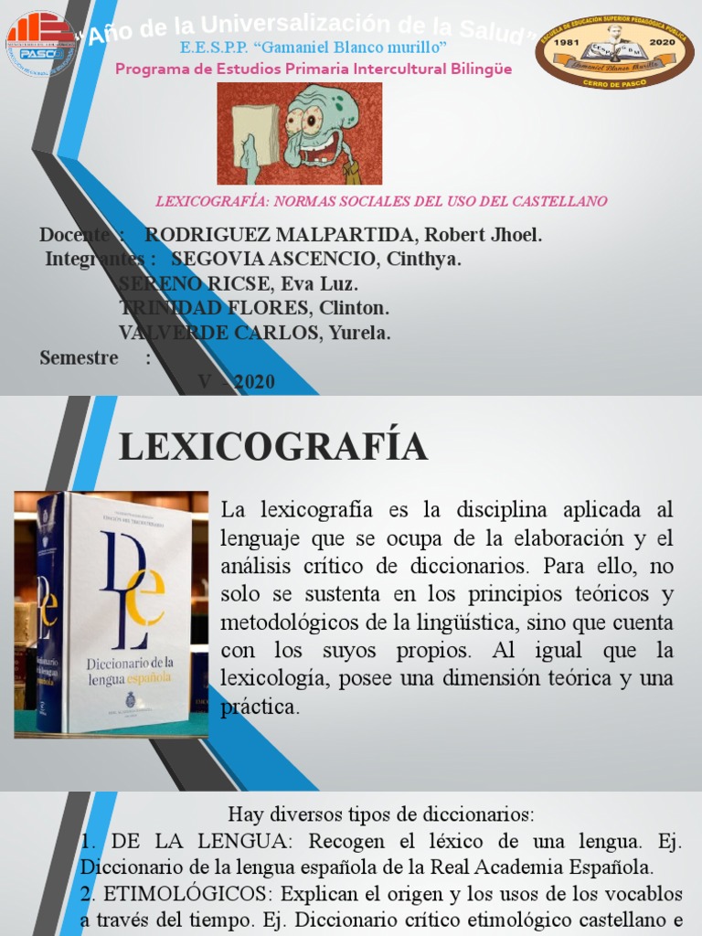 LEXICOGRAFIA | Descargar gratis PDF | Lexicografía | Ciencia cognitiva