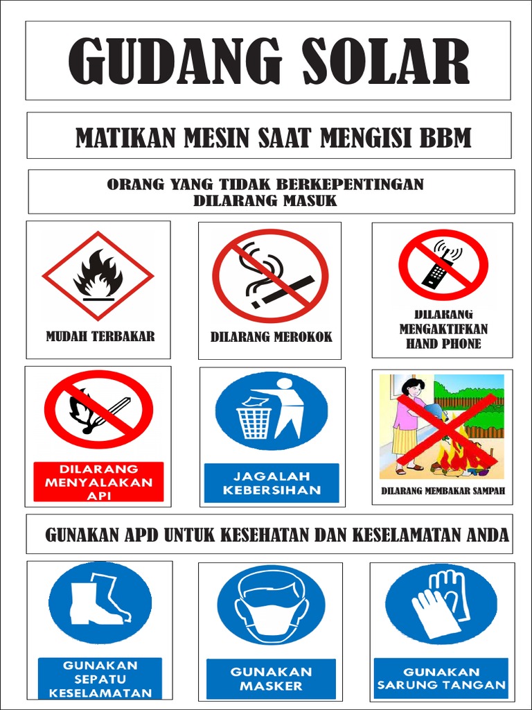 Amaran Gudang Solar | PDF