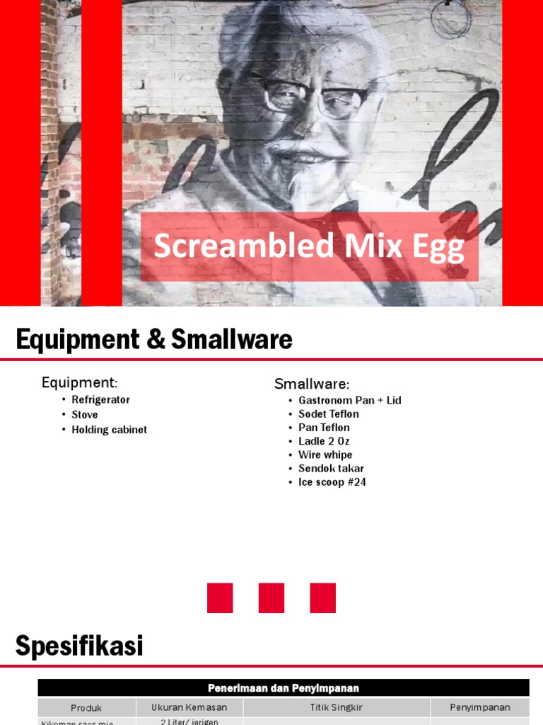 Screambled Egg Mix | PDF