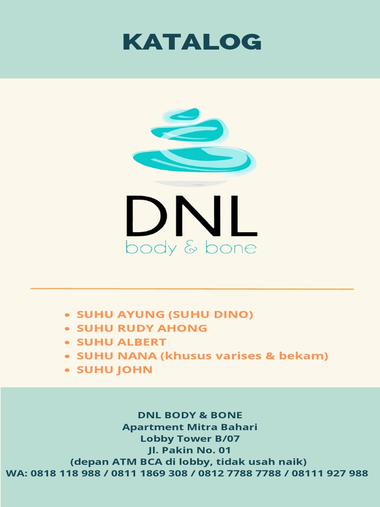 Katalog DNL Body and Bone | PDF